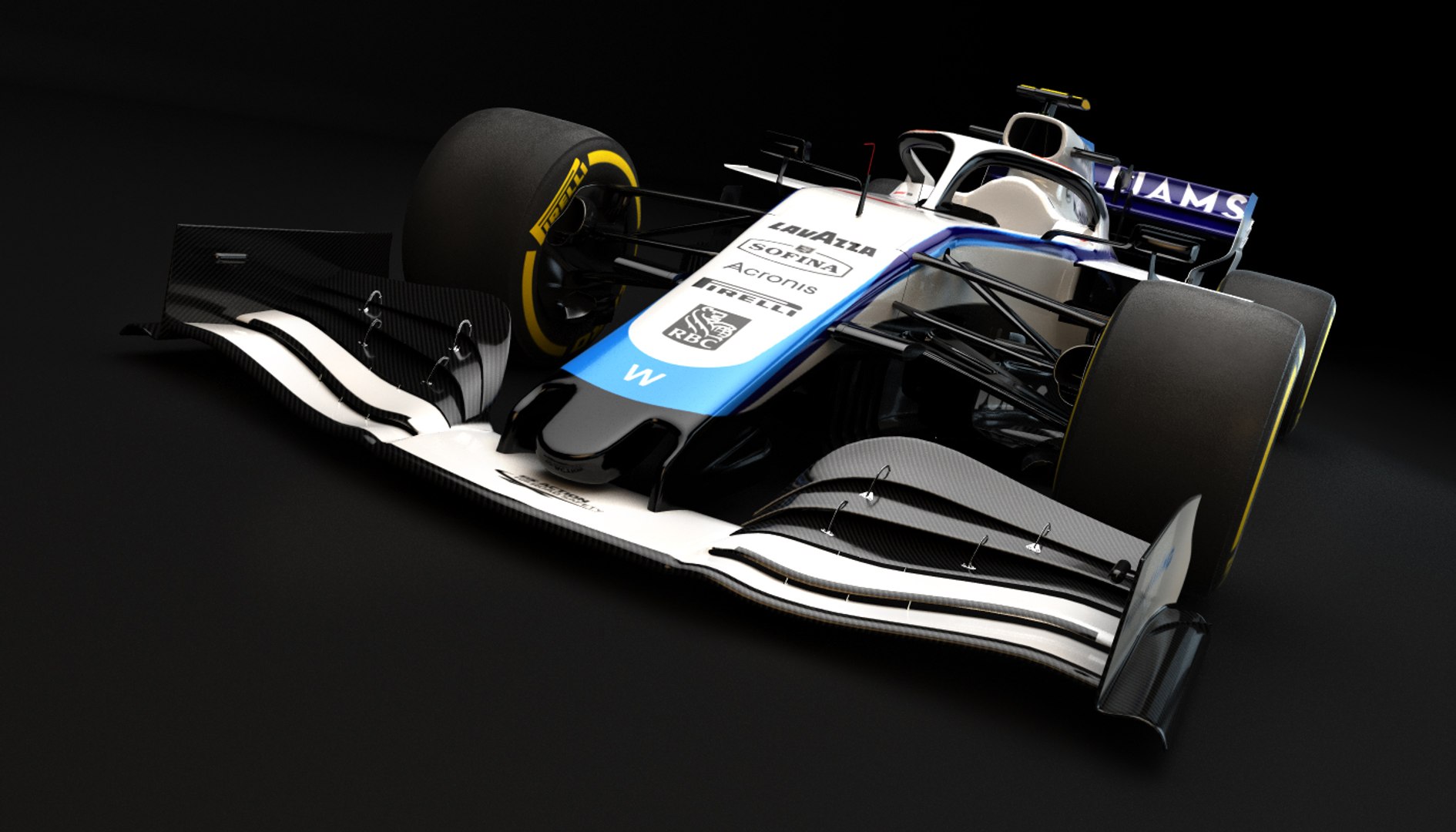 F1 Williams Fw43 3D Model - TurboSquid 1585410