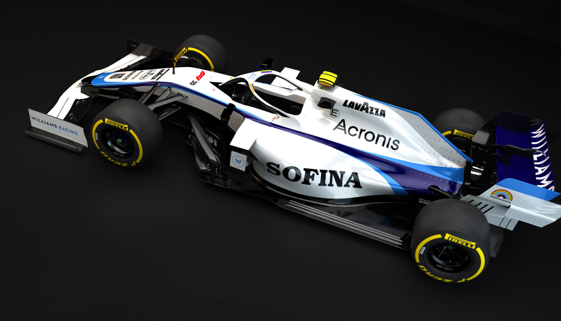 F1 Williams Fw43 3D Model - TurboSquid 1585410