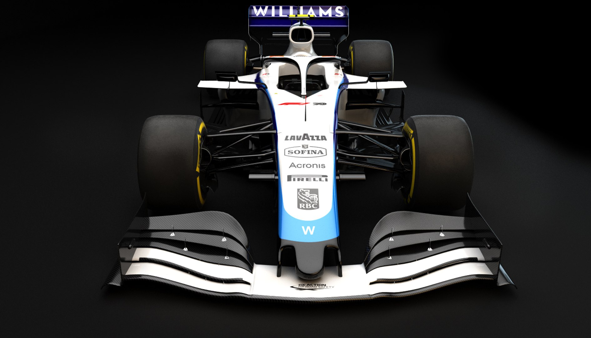 F1 Williams Fw43 3D Model - TurboSquid 1585410