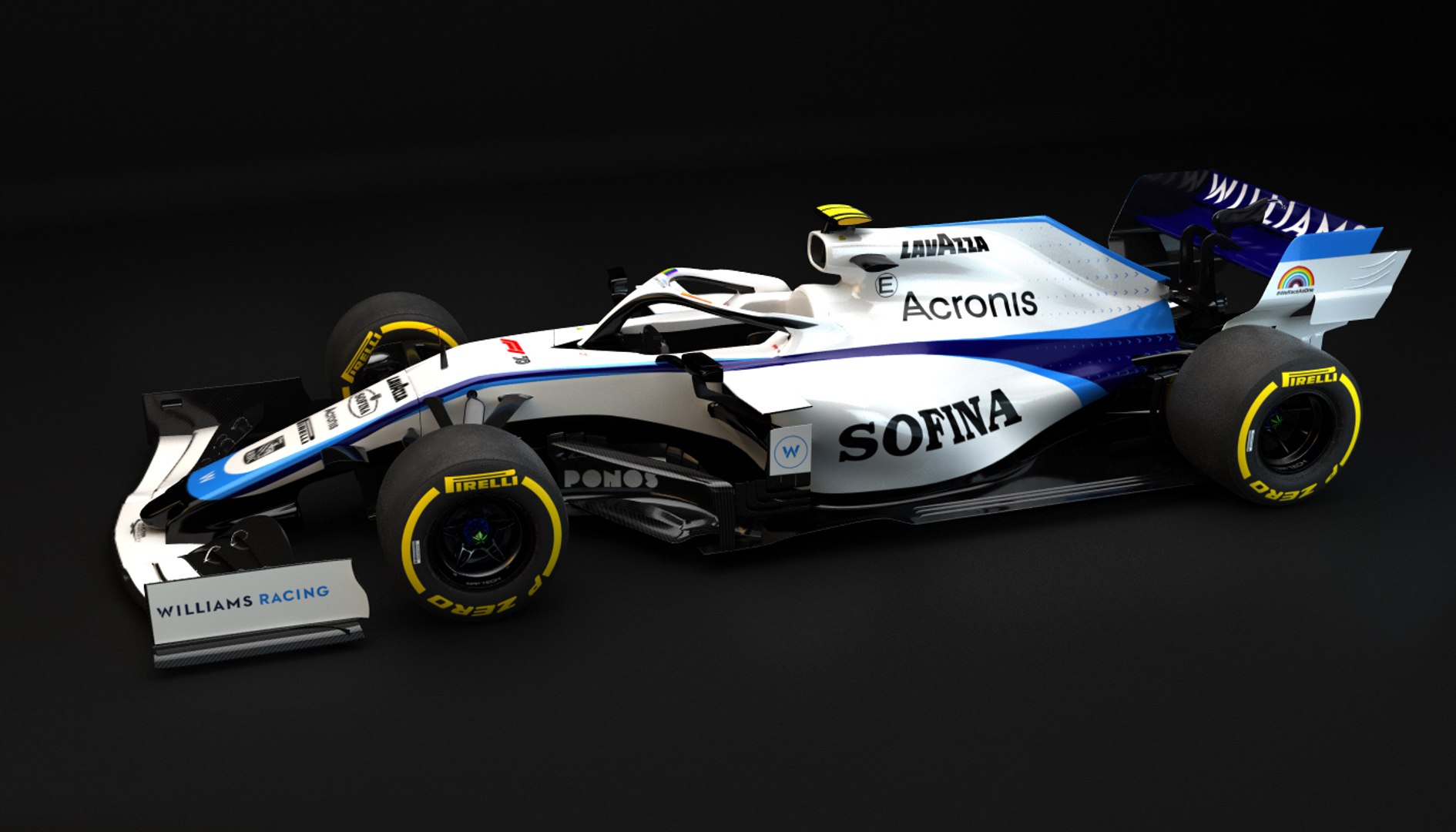 F1 Williams Fw43 3D Model - TurboSquid 1585410