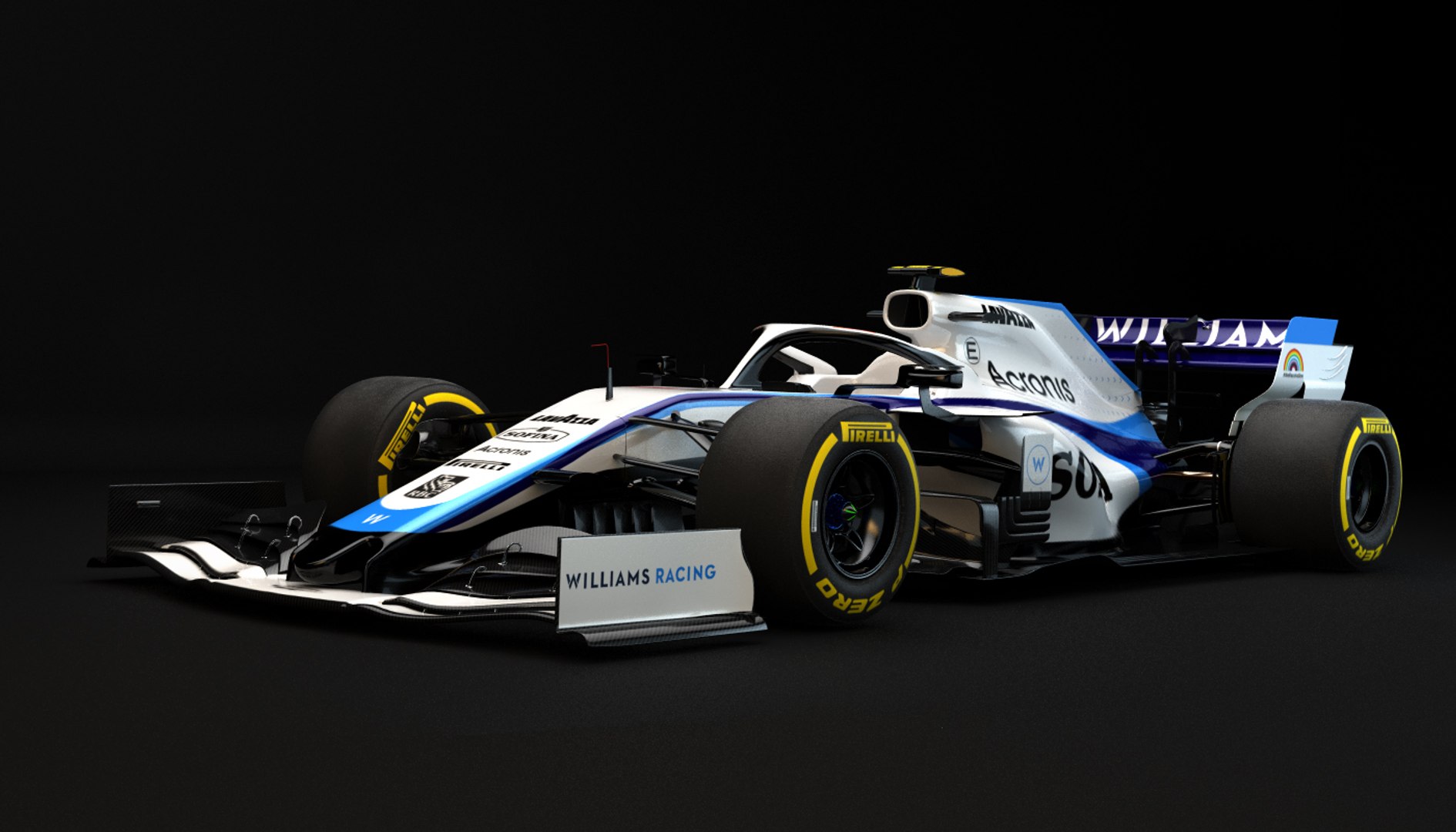 F1 Williams Fw43 3D Model - TurboSquid 1585410