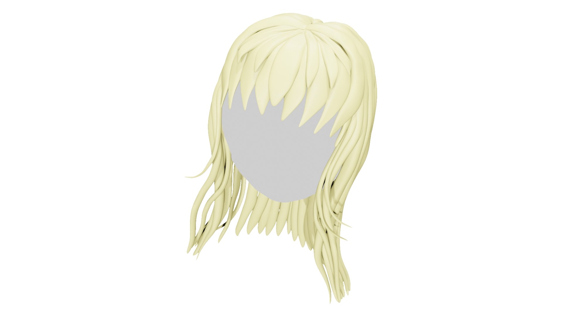 Hairs Wig Model - TurboSquid 1814589