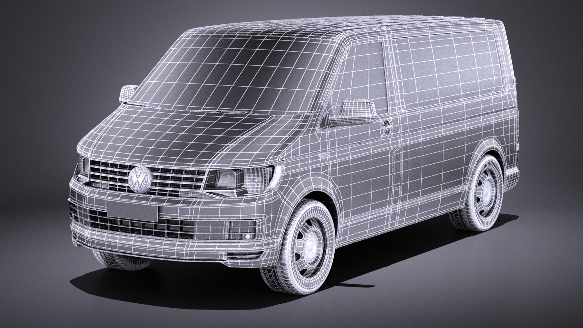 2016 van volkswagen 3D model - TurboSquid 1297235