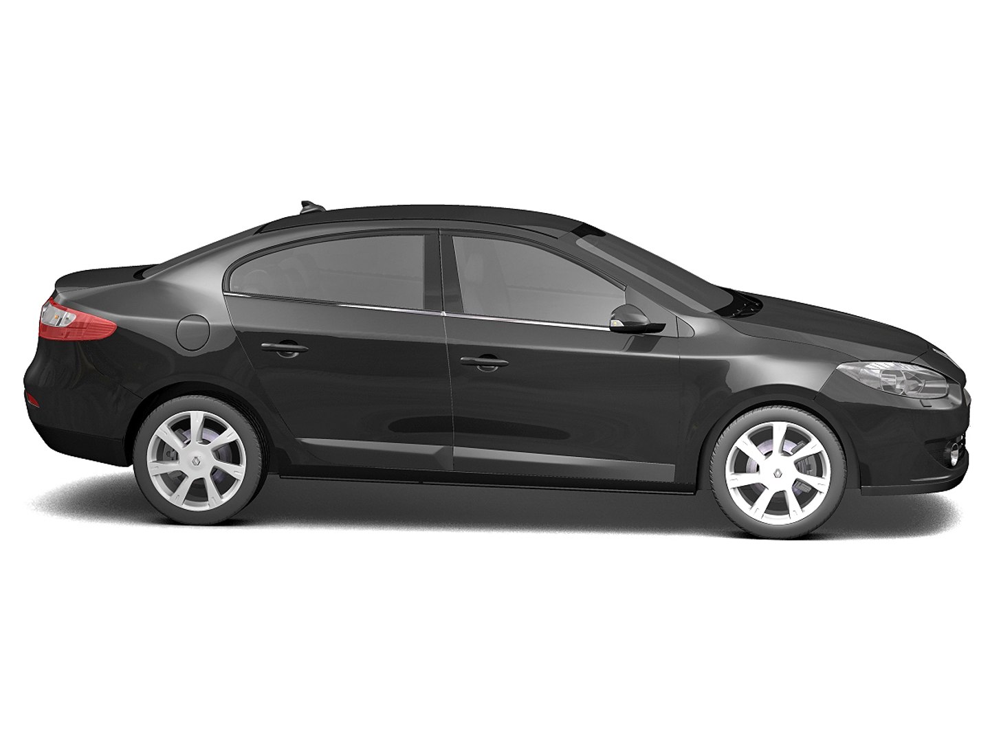 3d Model Renault Fluence