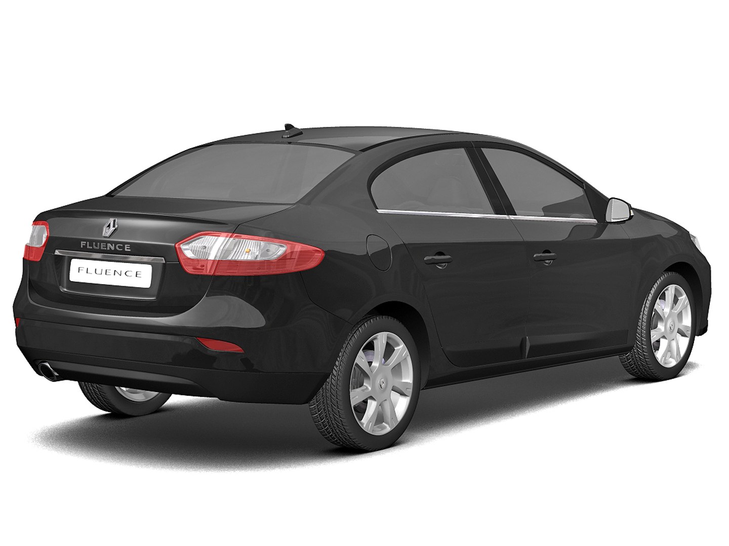 3d Model Renault Fluence