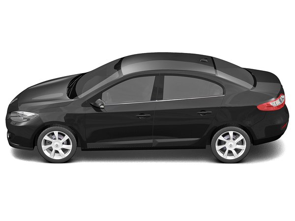 3d model renault fluence
