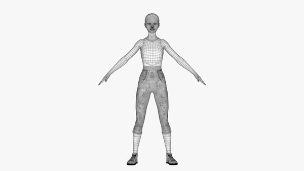 3D female rigged - TurboSquid 1703243