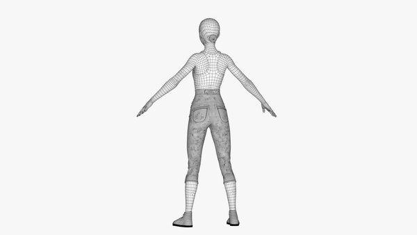 3D female rigged - TurboSquid 1703243