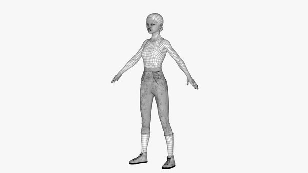 3D female rigged - TurboSquid 1703243