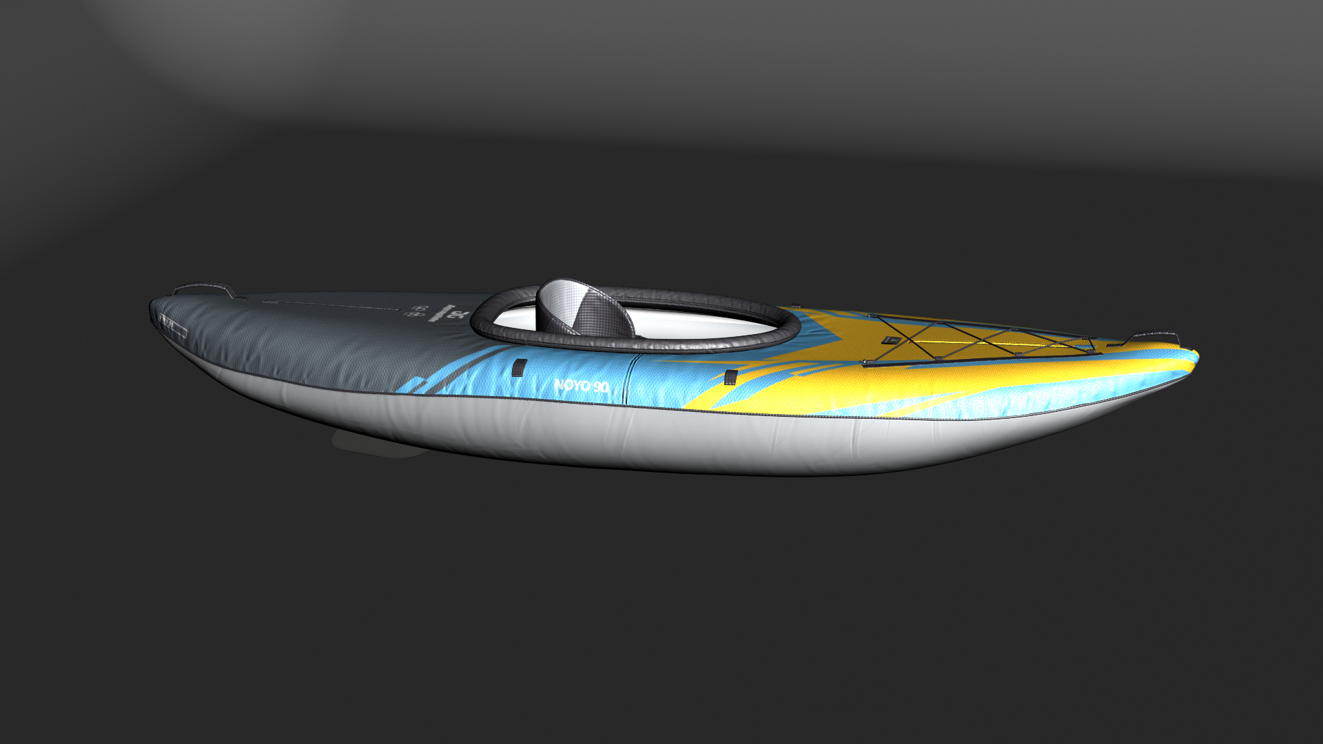 3D Kayak model - TurboSquid 1989912