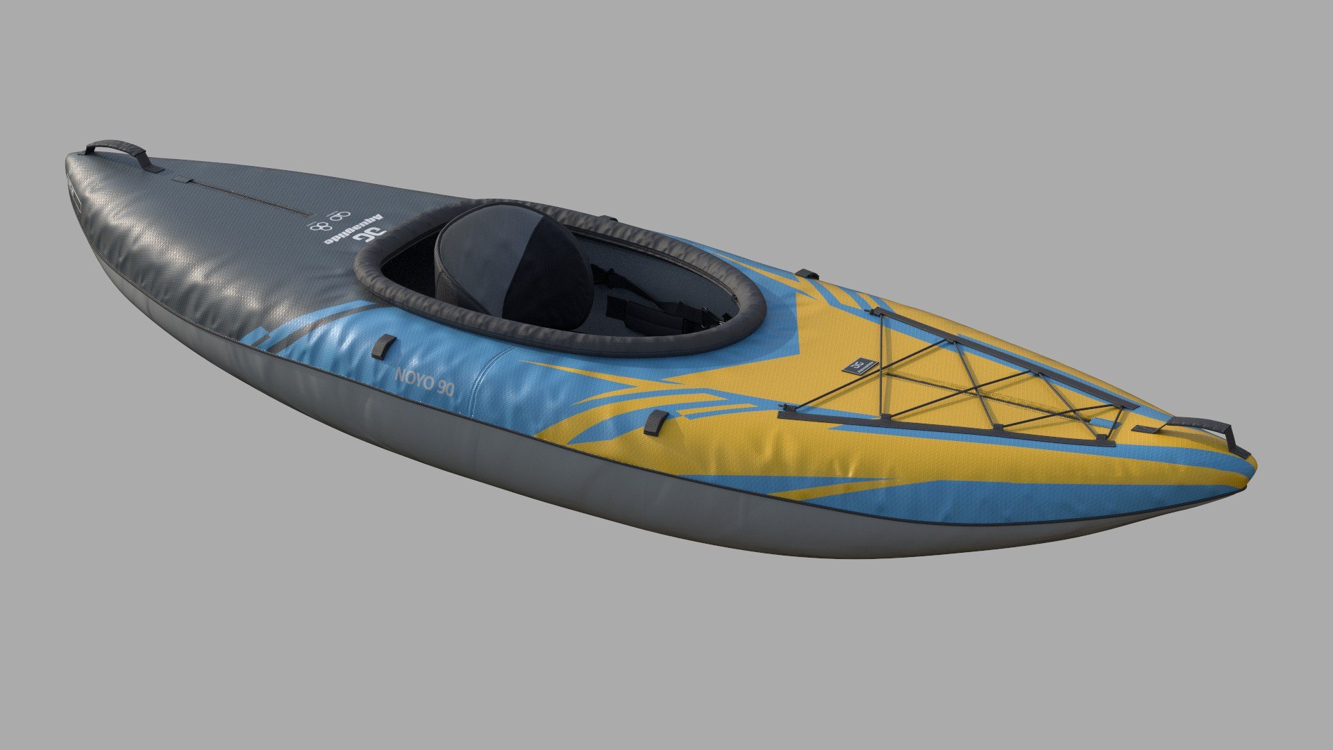 3D Kayak model - TurboSquid 1989912