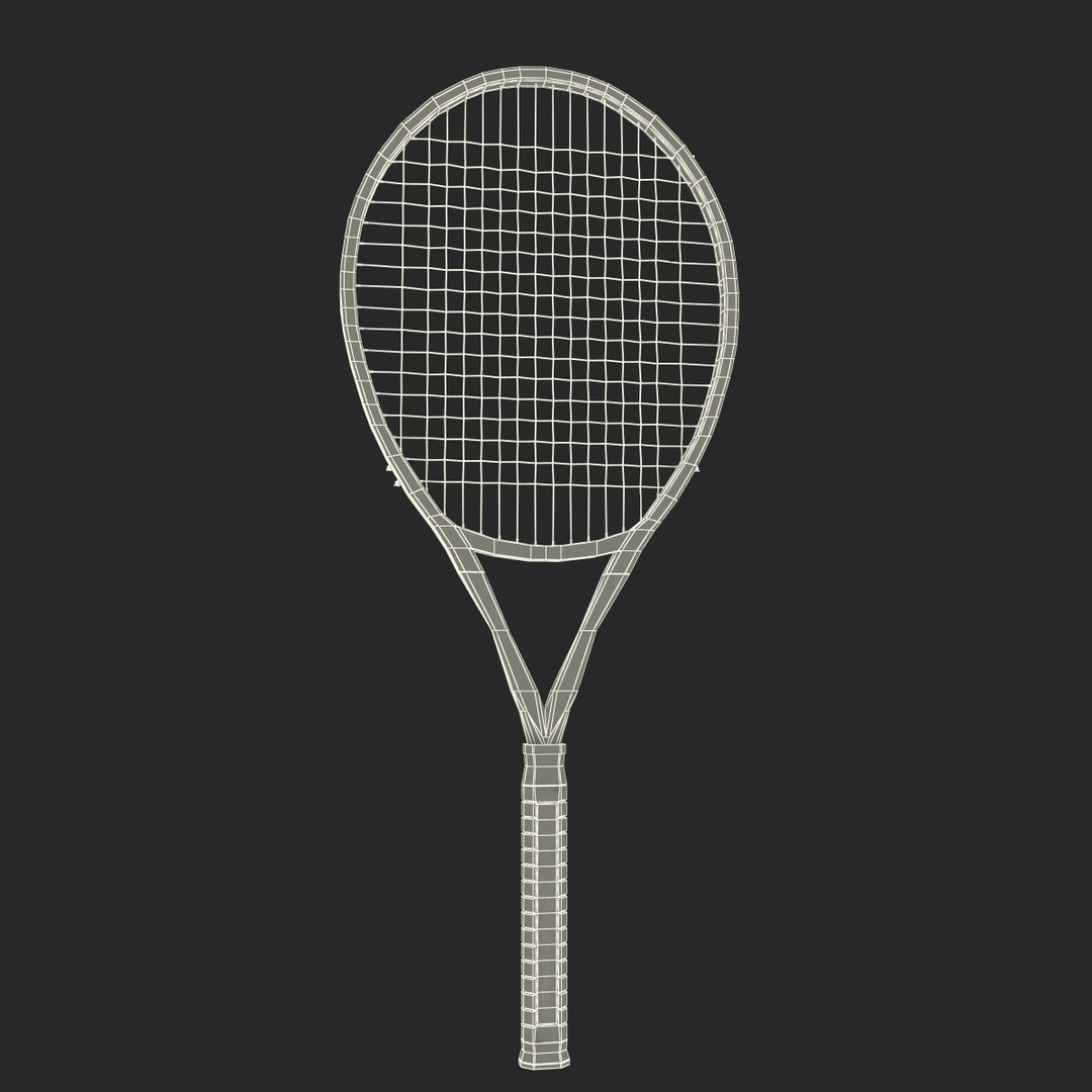 Tennis Racket Generic 3d Model
