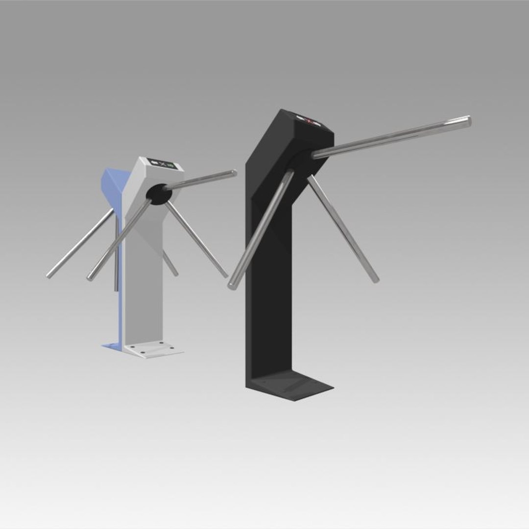 3D Model Turnstile - TurboSquid 1369306