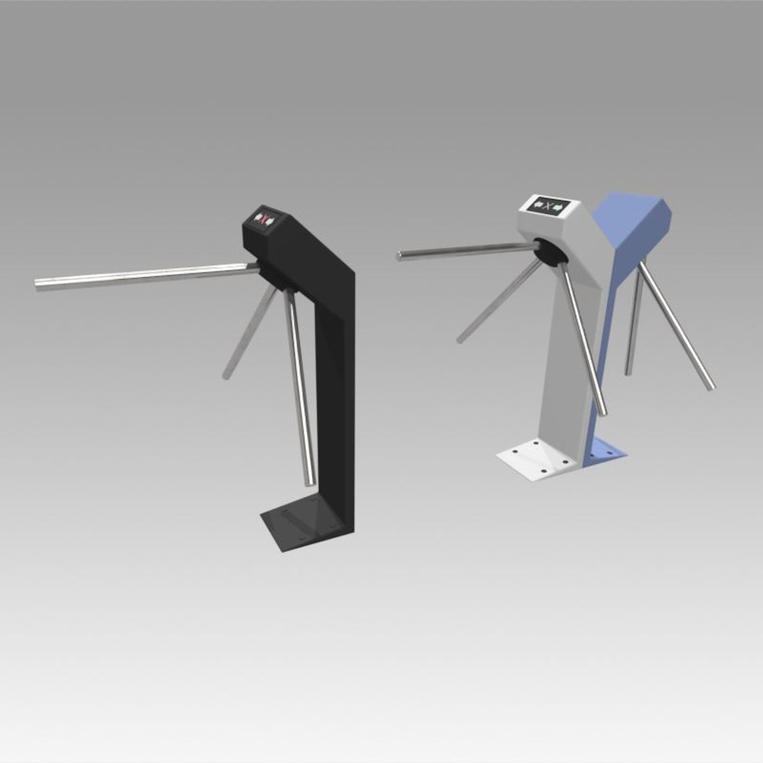 3D Model Turnstile - TurboSquid 1369306
