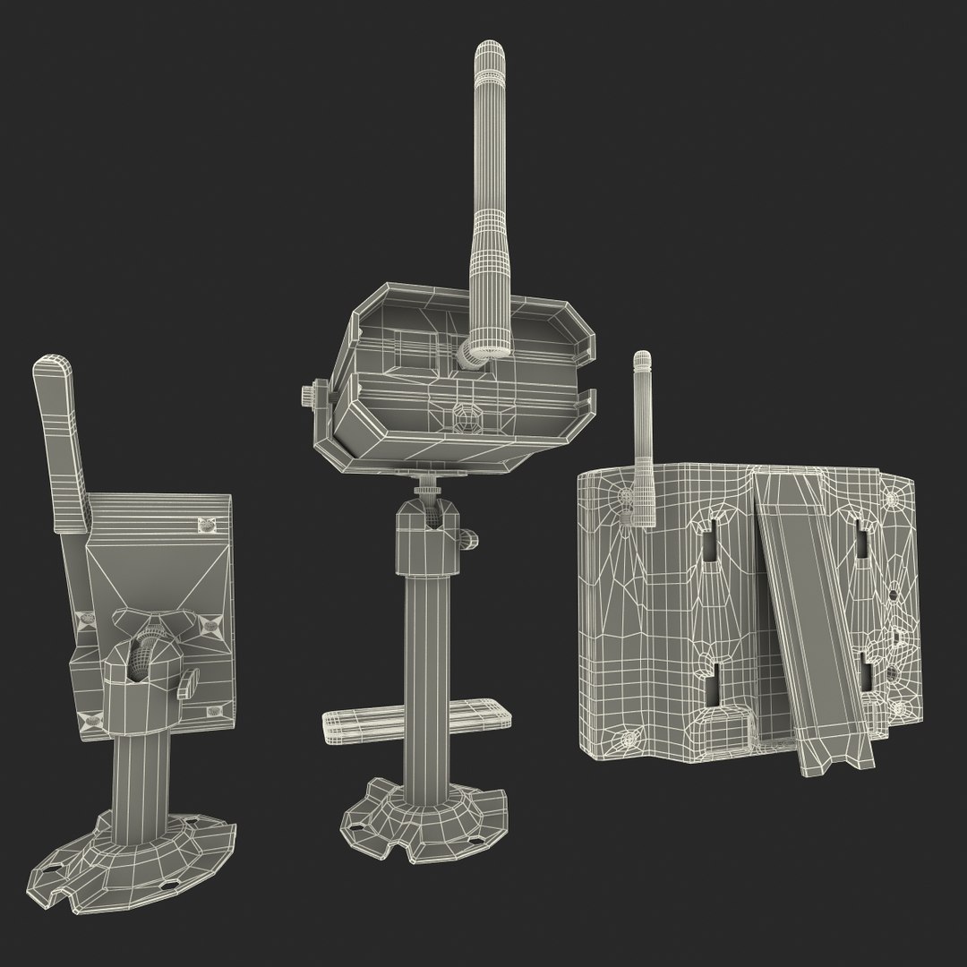 3d Model Of Wireless Surveillance Uniden Udw20055