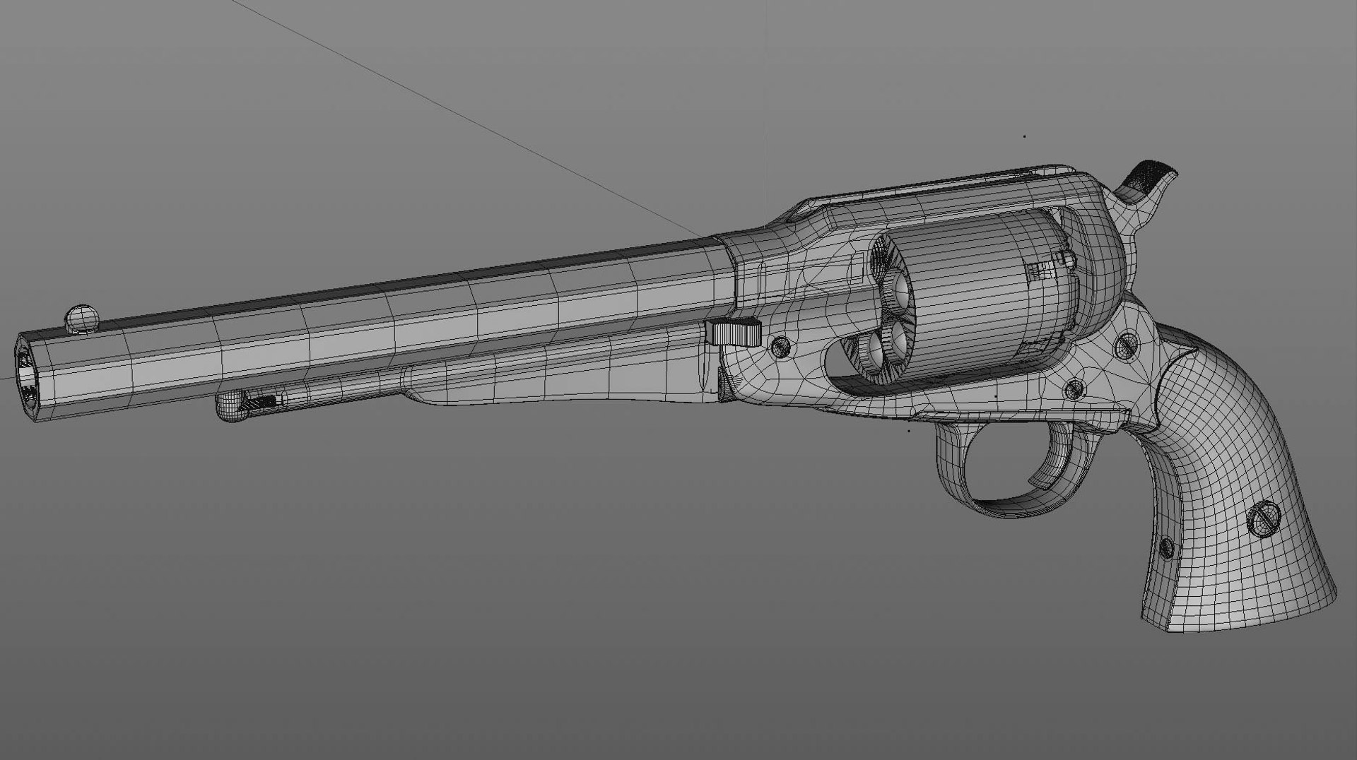 3D Remington 1858 Model - TurboSquid 1441360