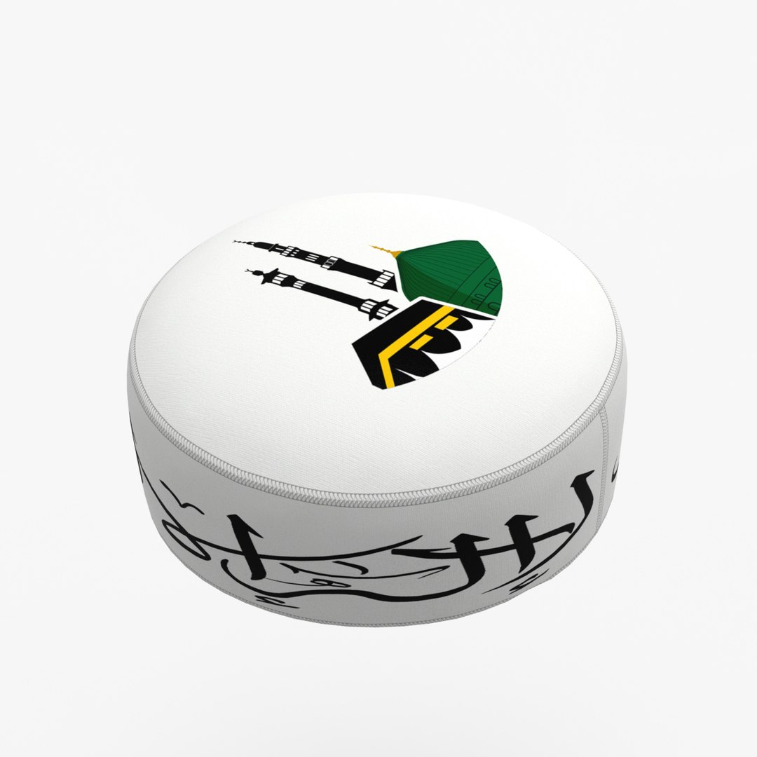 Islamic Cap OBJ 3D model - TurboSquid 1826880