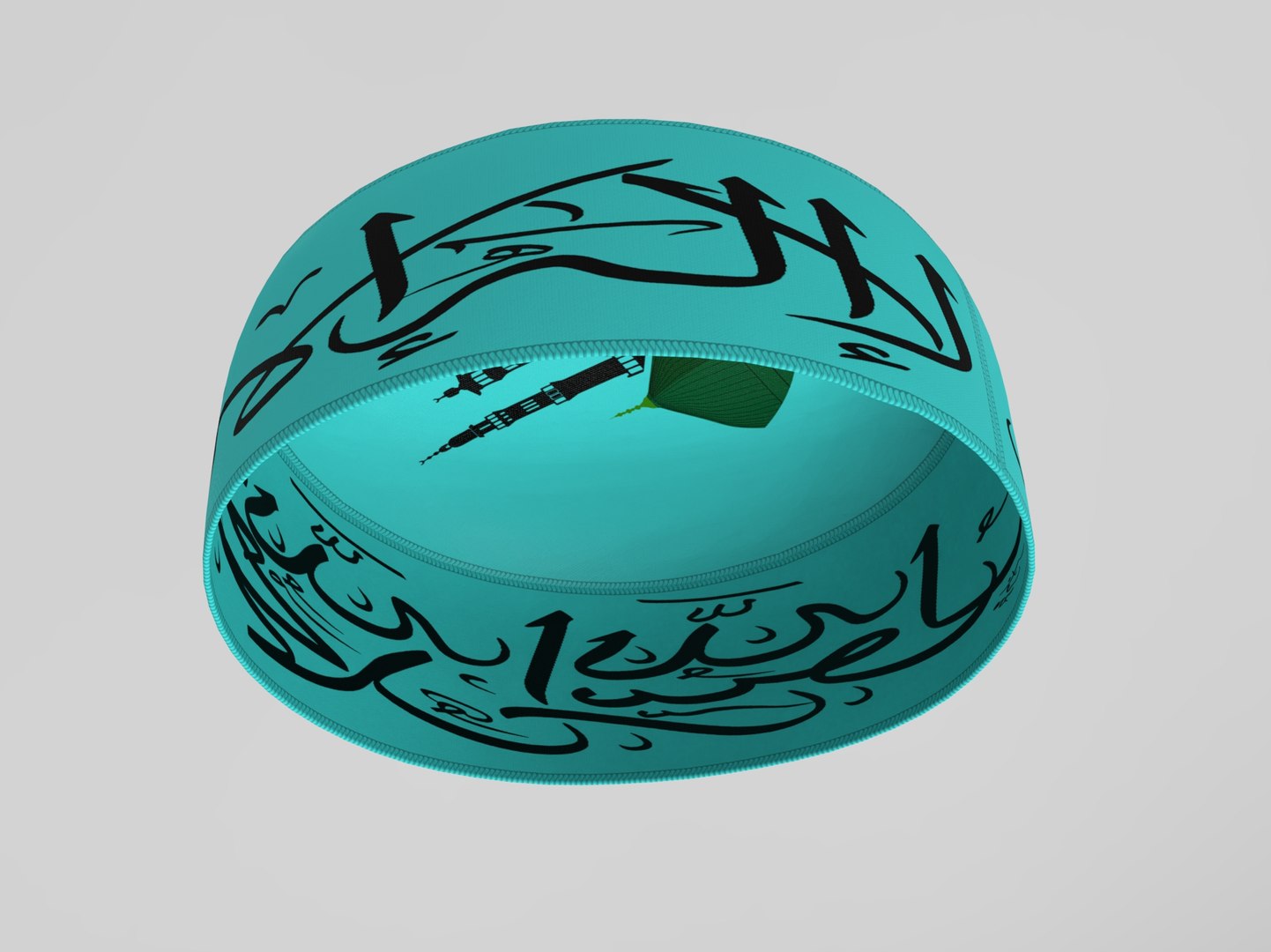 Islamic Cap OBJ 3D Model - TurboSquid 1826880