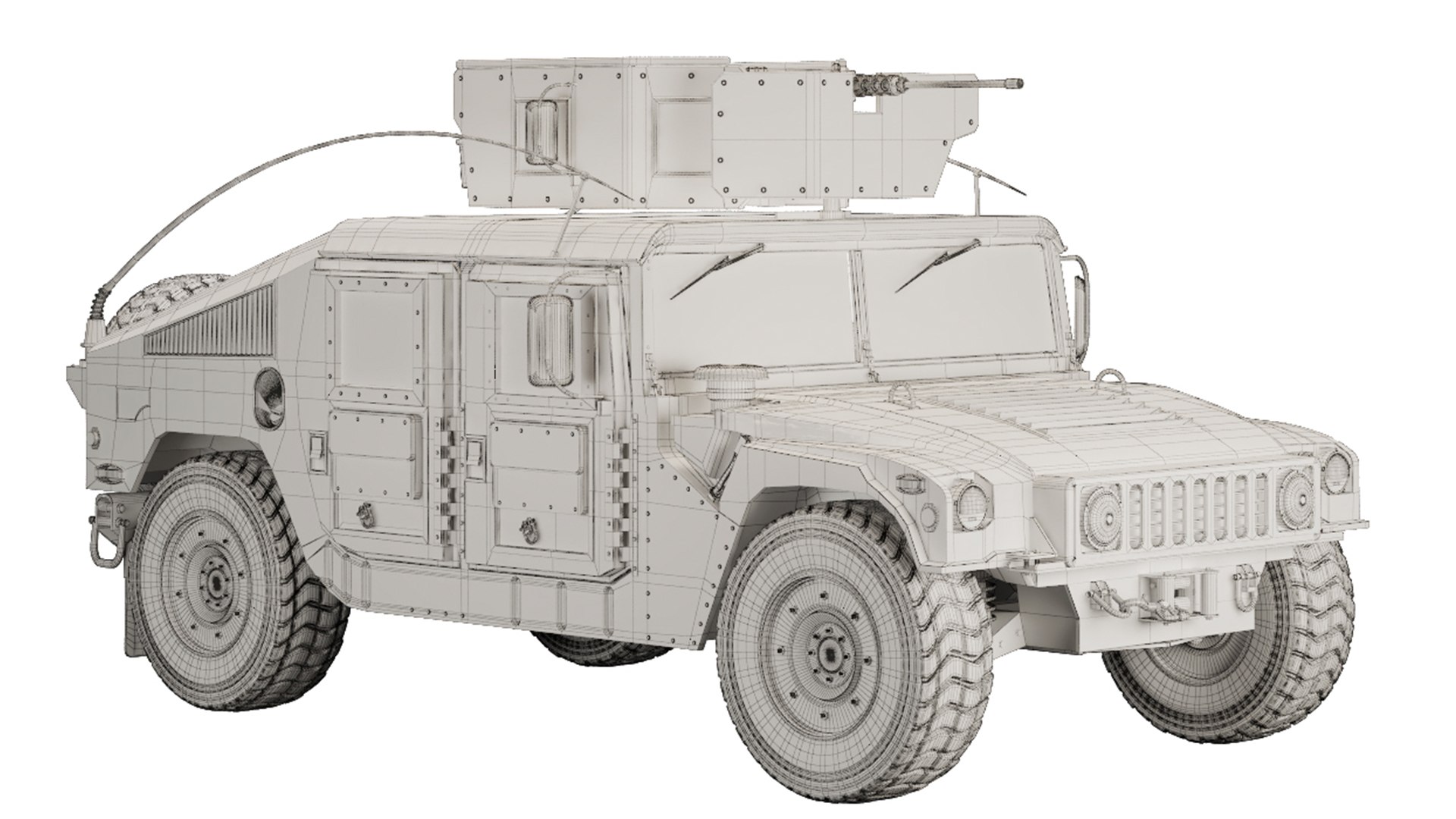 Humvee Military M1114 2006 3D Model - TurboSquid 1894528
