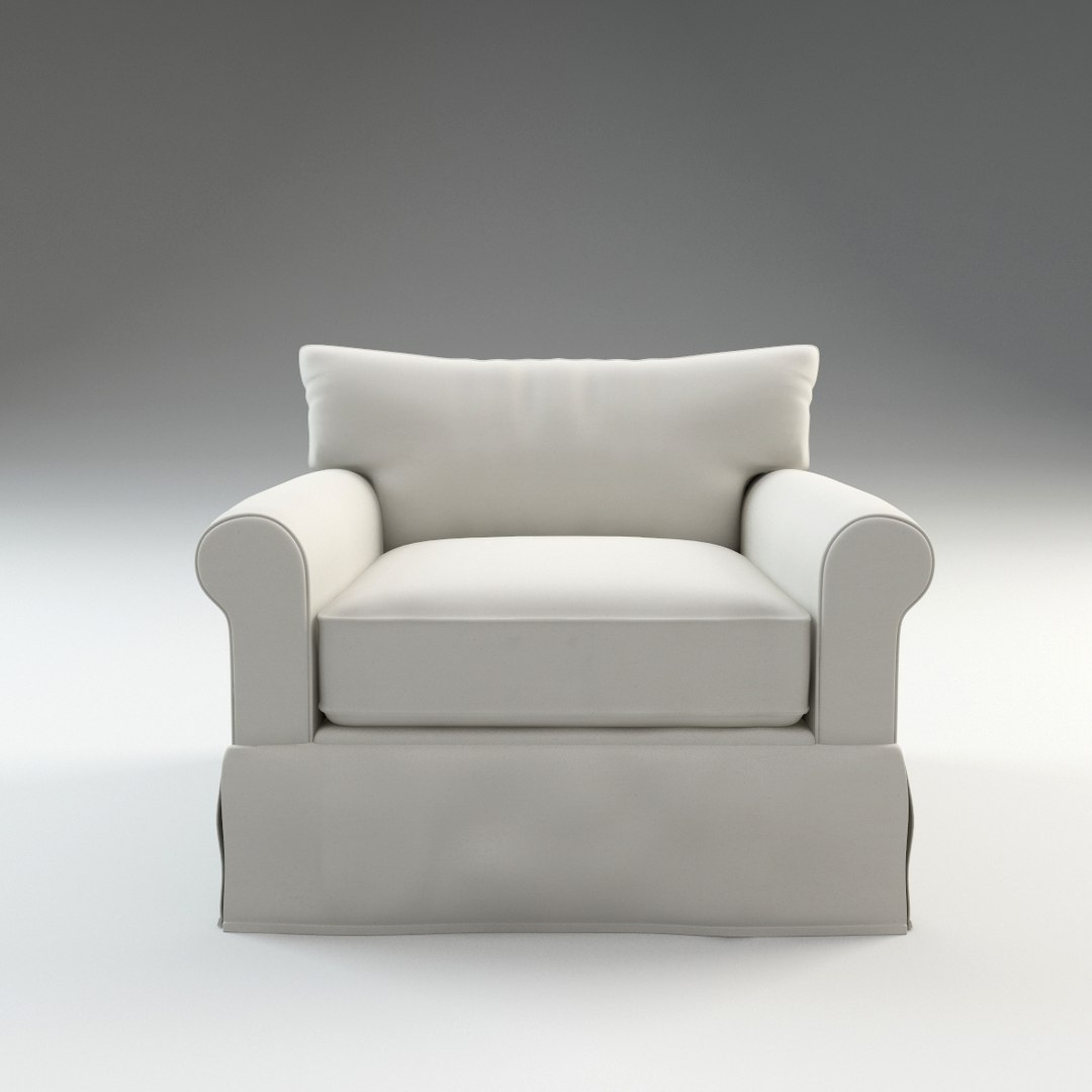 Felicity Armchair Chair 3d Model