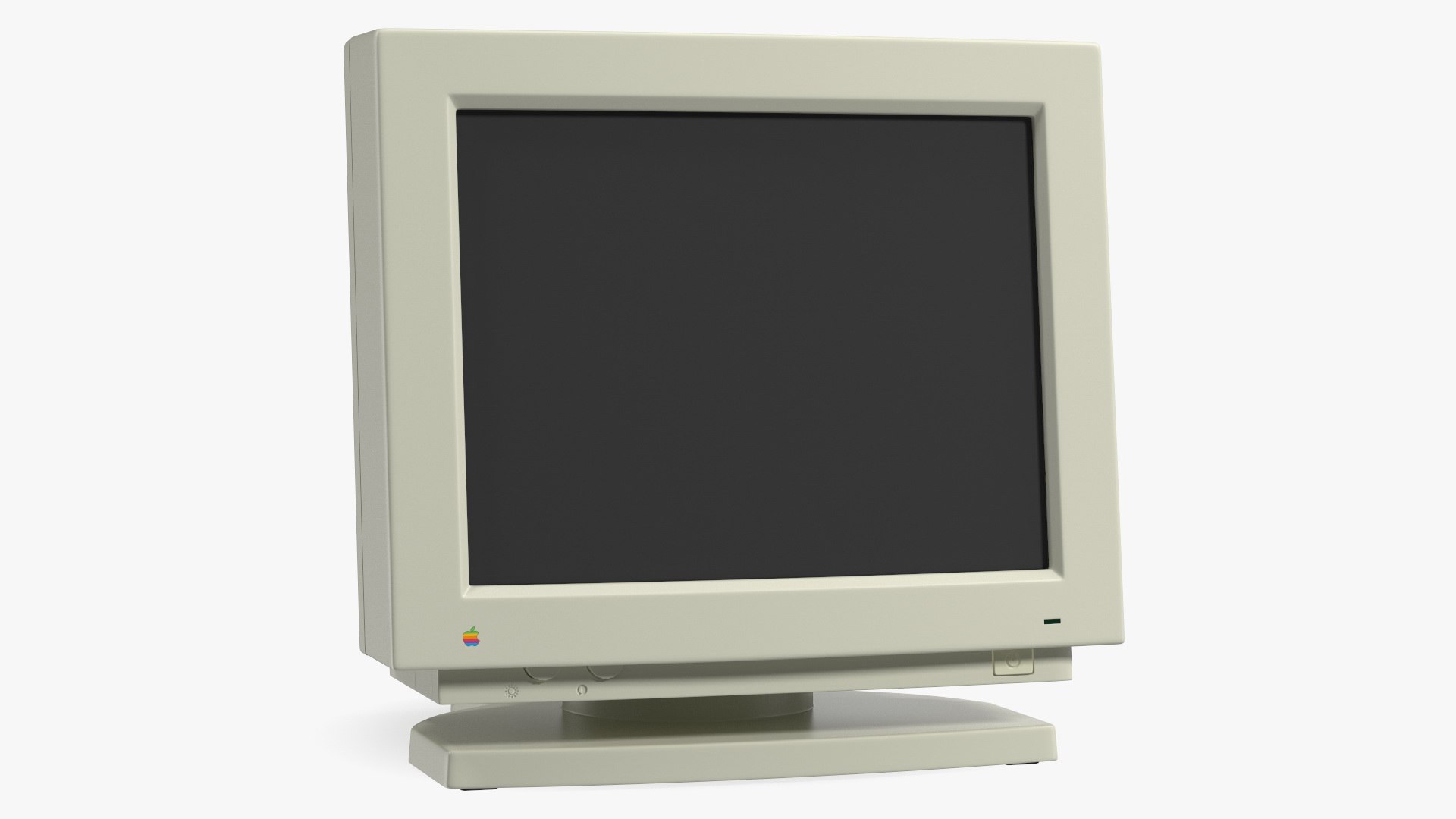 Vintage Apple Computer Monitor 3D Model - TurboSquid 2190022