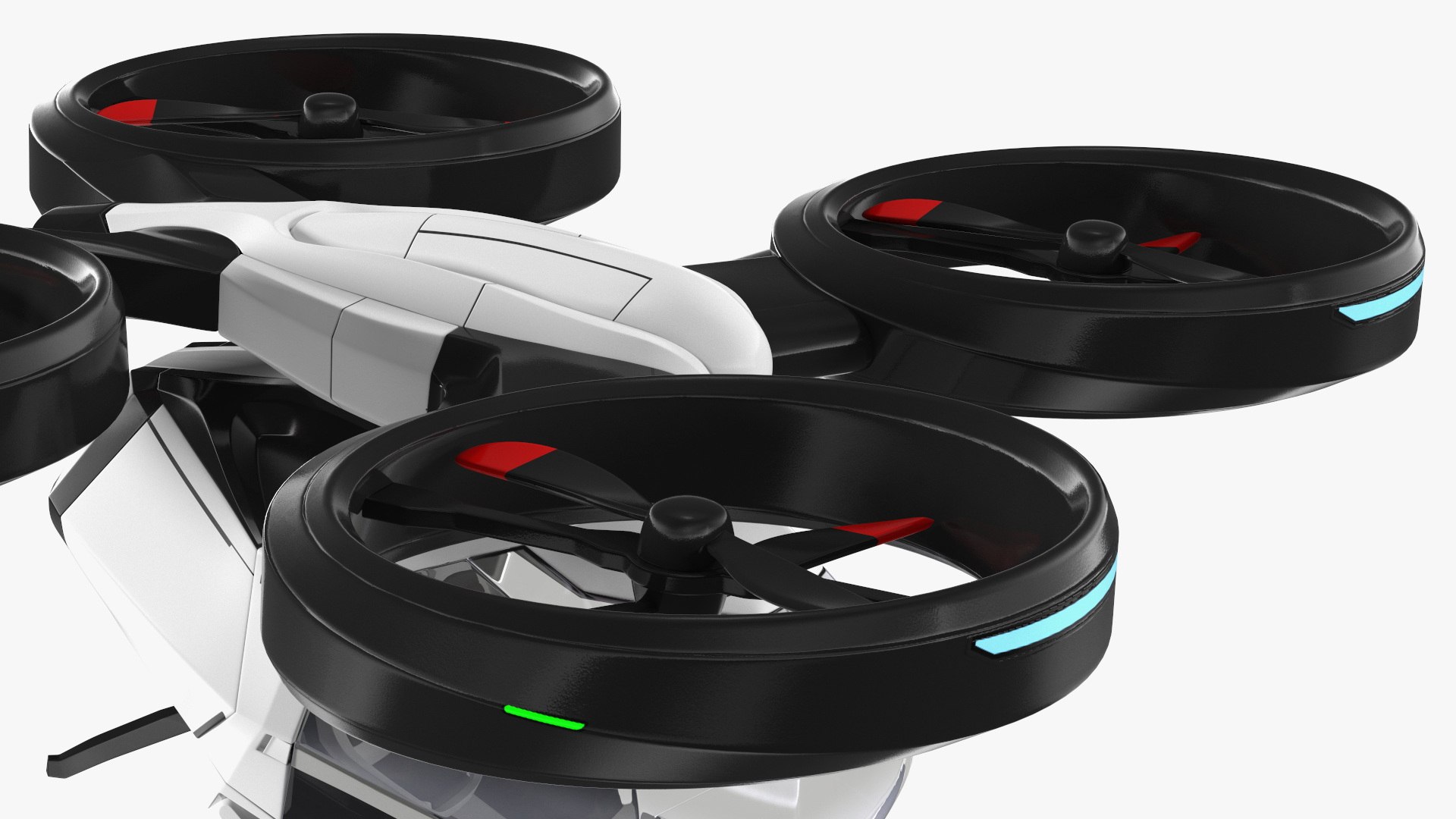 SciFi Futuristic Passenger Drone Rigged for Maya 3D - TurboSquid 2114897