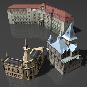 Museum 3D Models for Download | TurboSquid