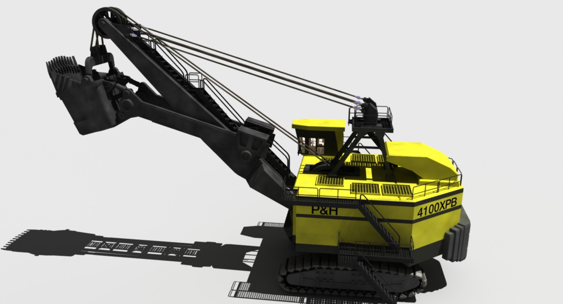 3d Mining Shovel