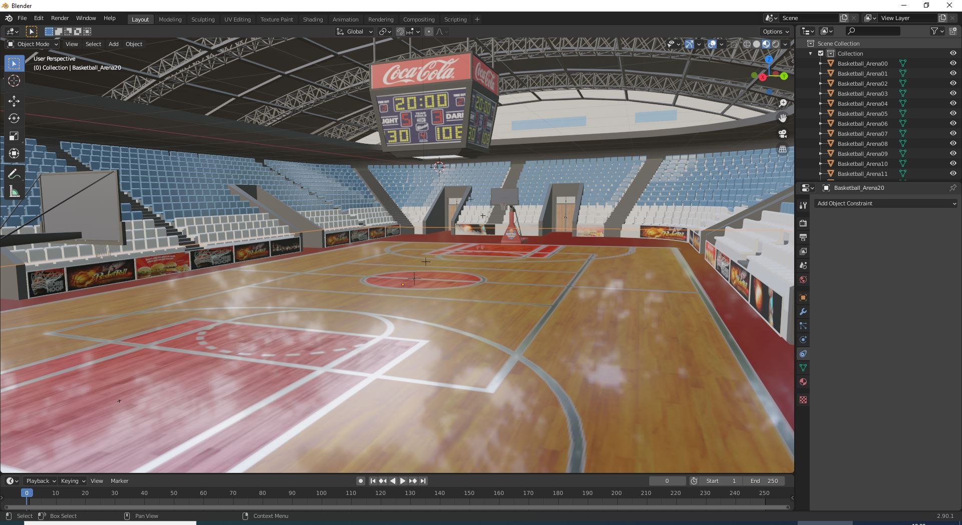 basketball arena ball max