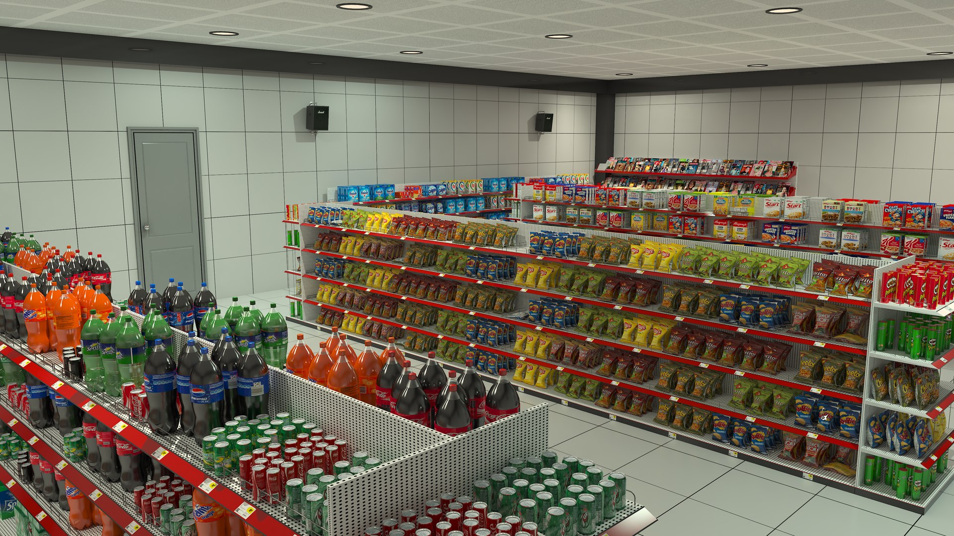 3D Total Gasoline Station High Detail - TurboSquid 2271240