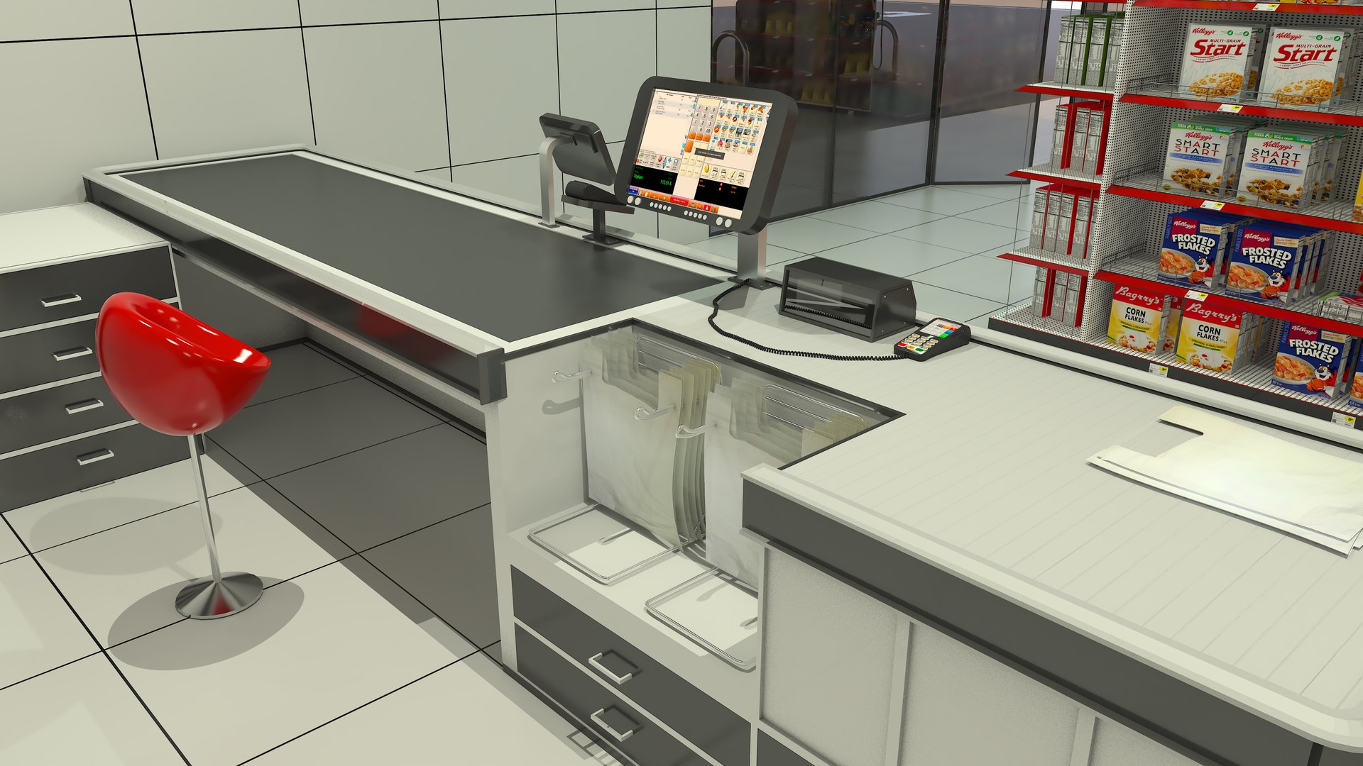 3D Total Gasoline Station High Detail - TurboSquid 2271240