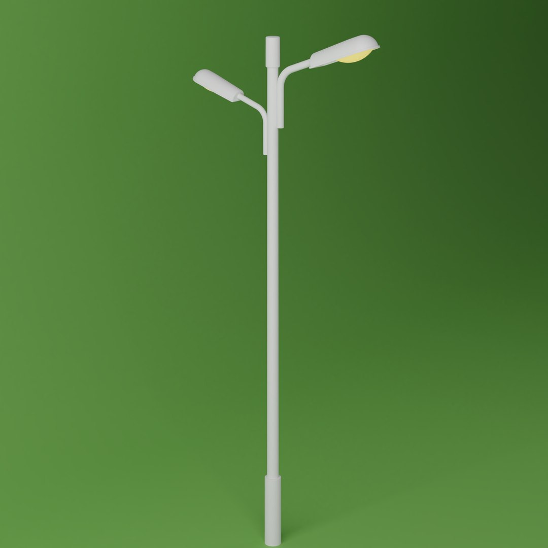Street Light 3D Model - TurboSquid 1634593