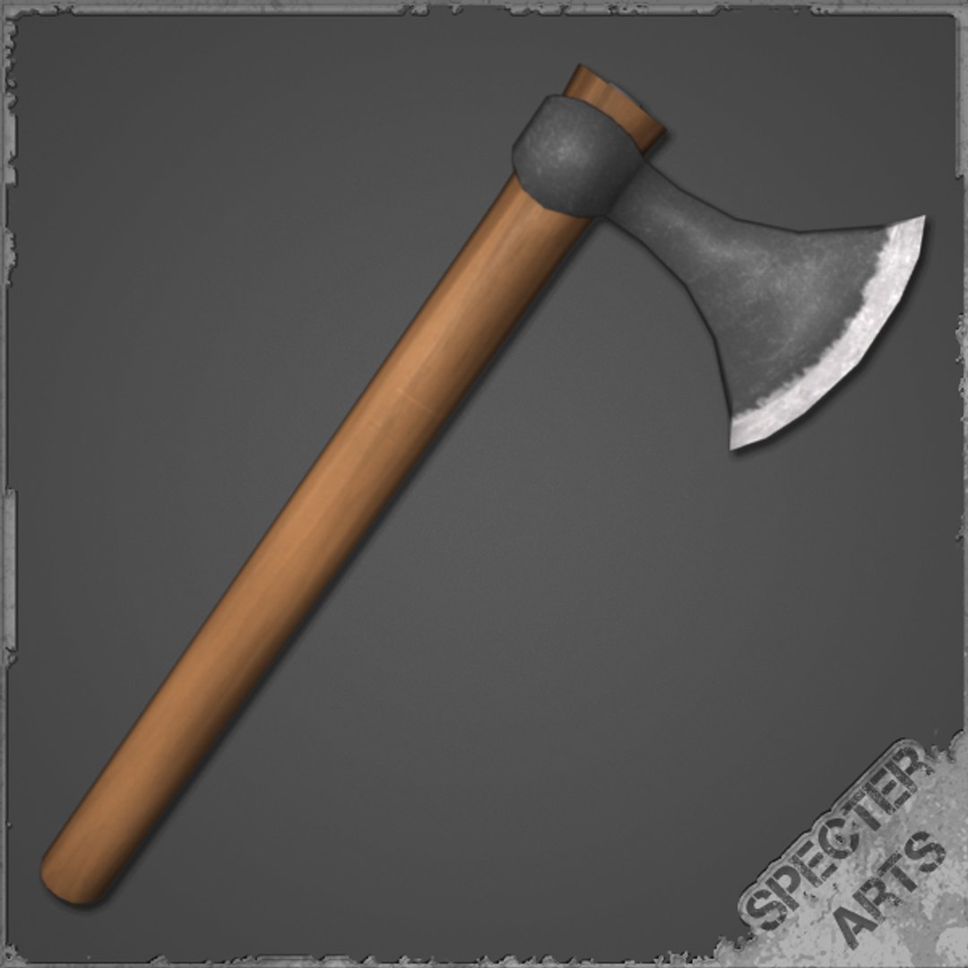 hand ax 3d model