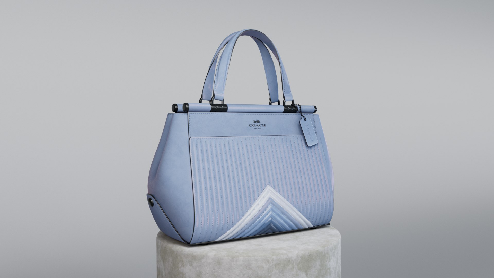 COACH GRACE QUILTED BAG 3D Model - TurboSquid 2234773