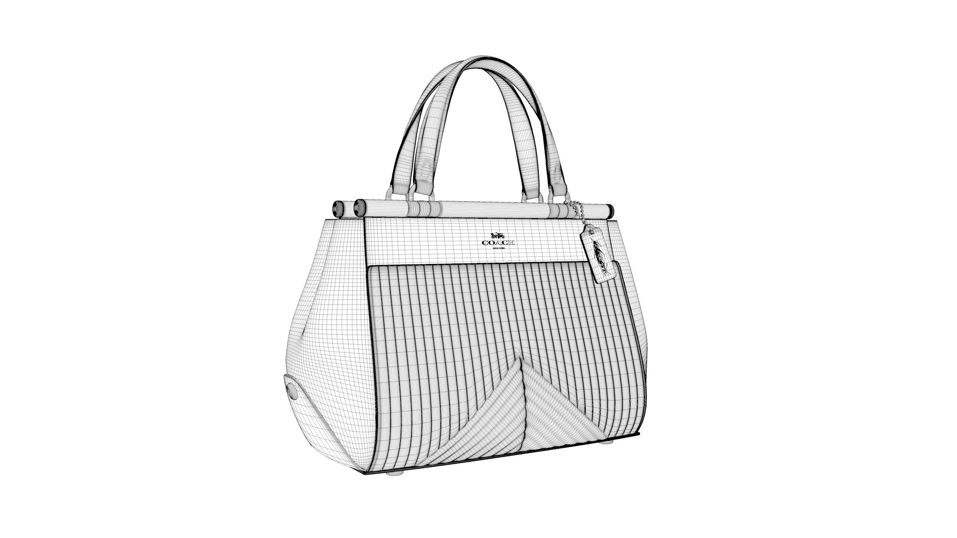 COACH GRACE QUILTED BAG 3D Model - TurboSquid 2234773