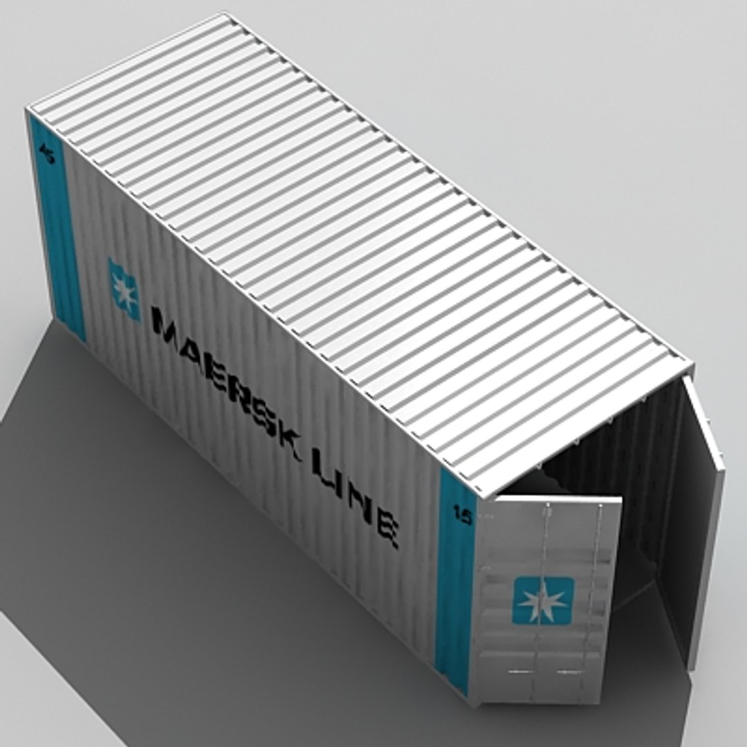 Cargo Container 3d 3ds
