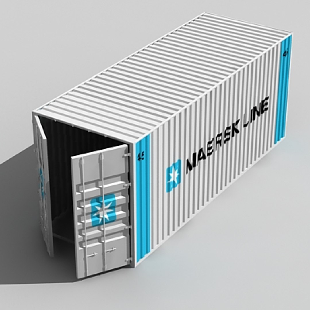 Cargo Container 3d 3ds
