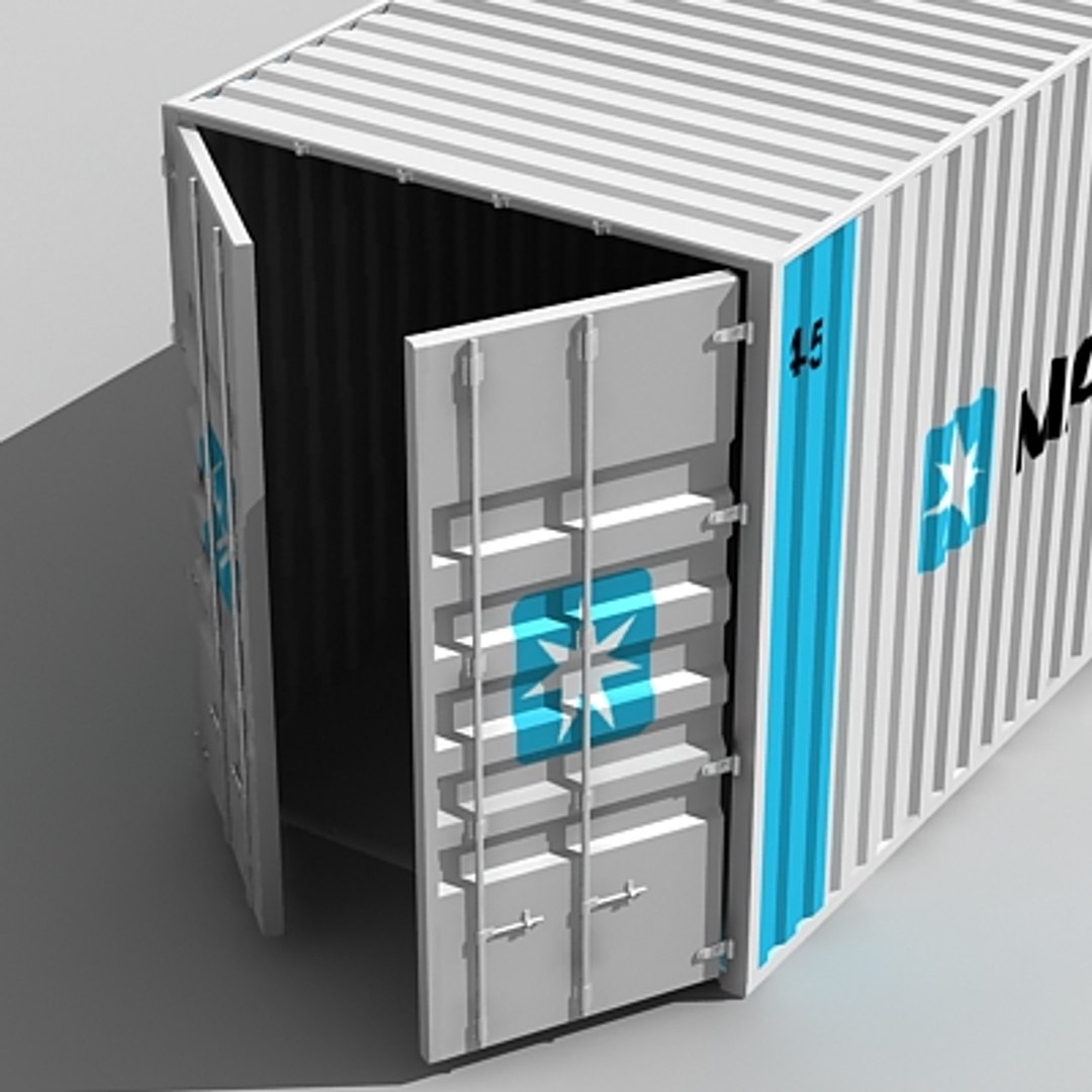 Cargo Container 3d 3ds