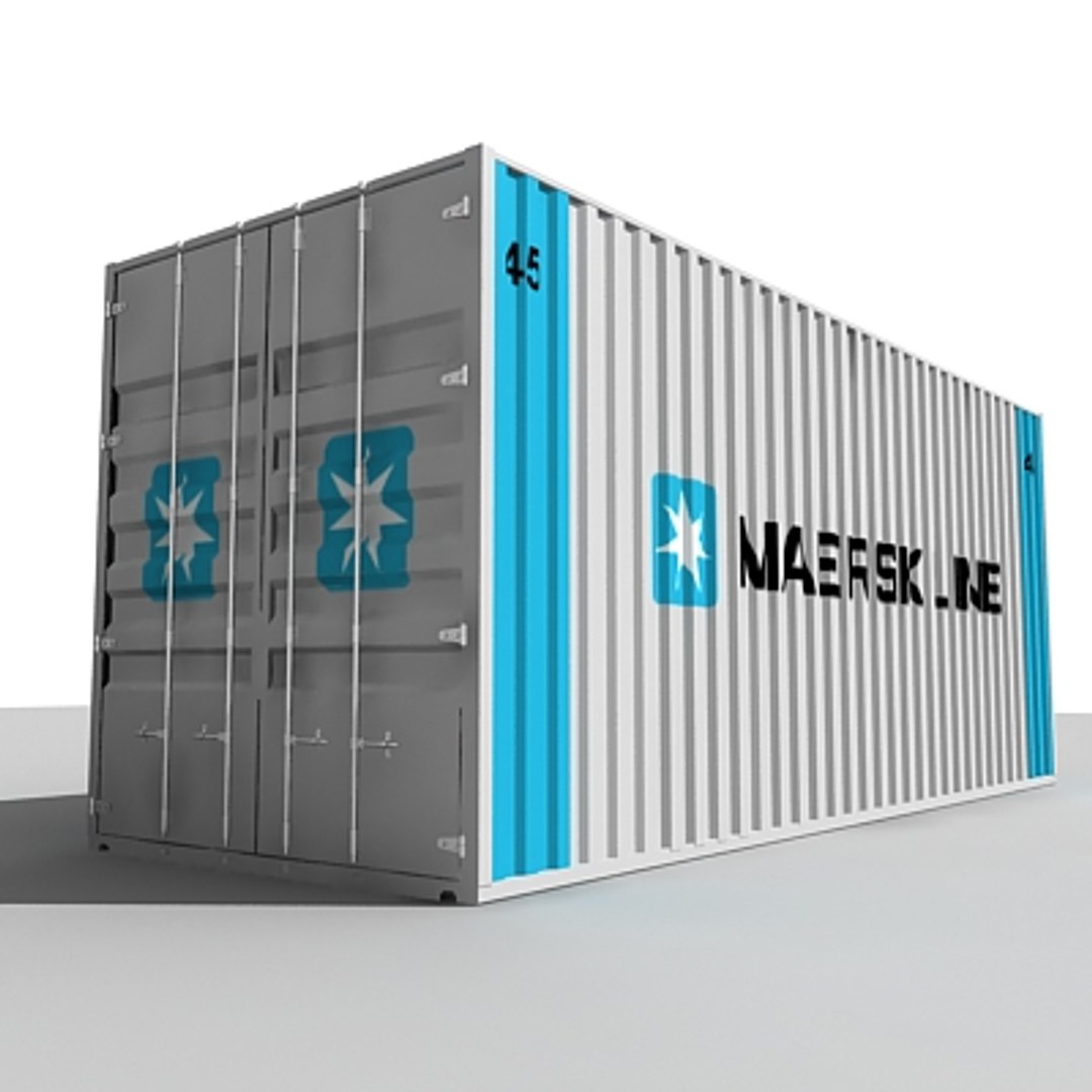 Cargo Container 3d 3ds