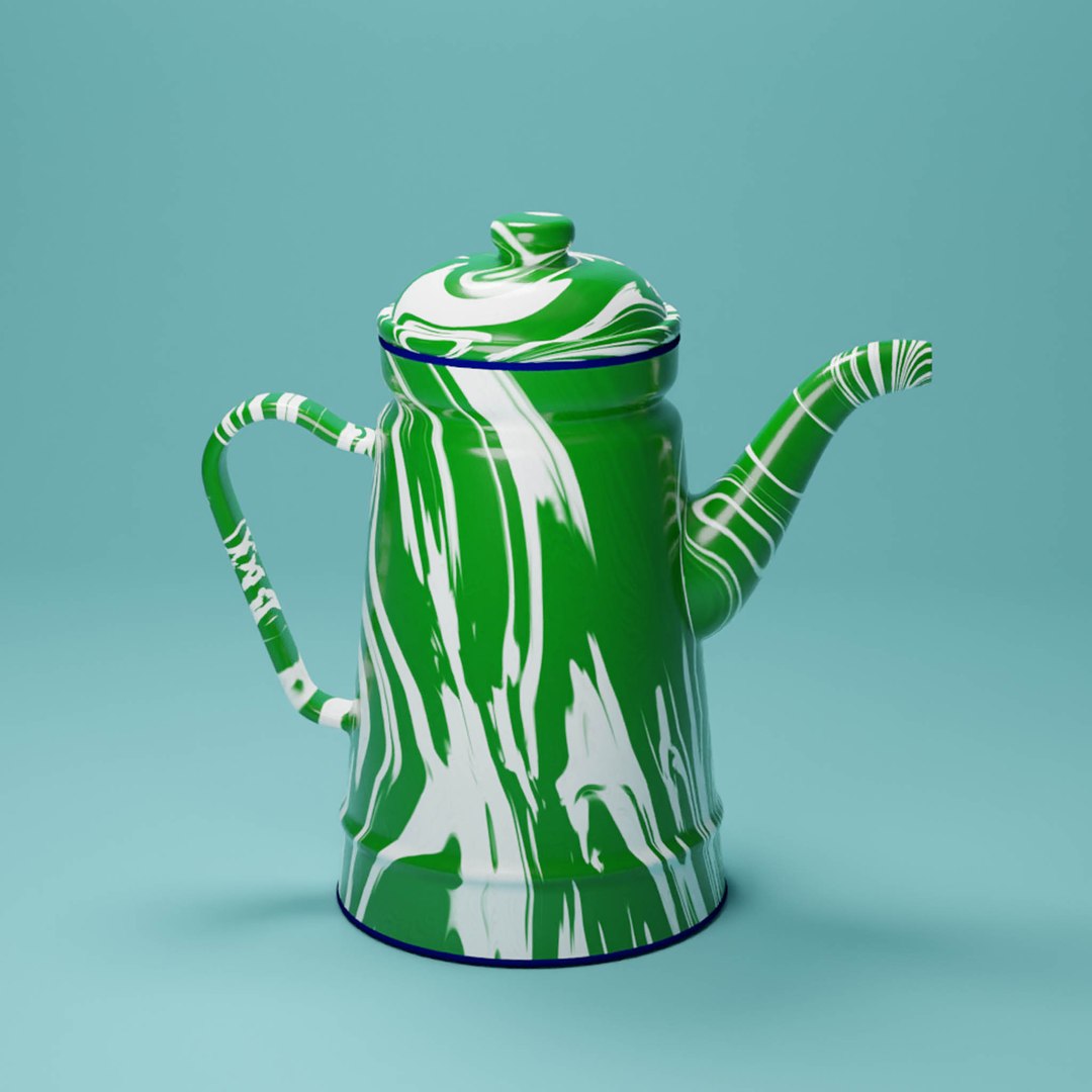 Beautiful Classic Teapot model - TurboSquid 1952592