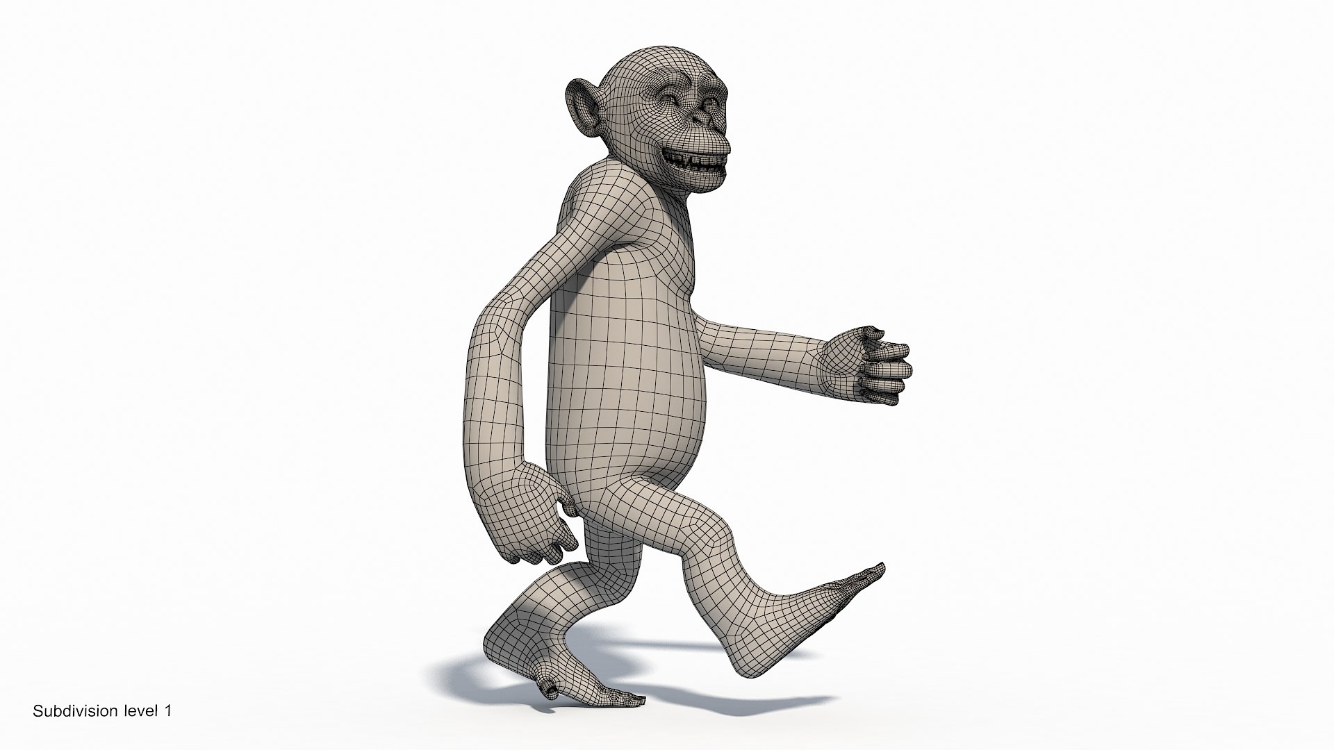 3D Chimpanzee model - TurboSquid 2166193