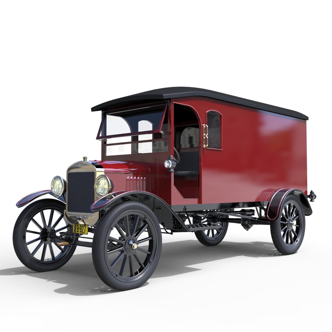 Automobile T Tt Van 3d Model