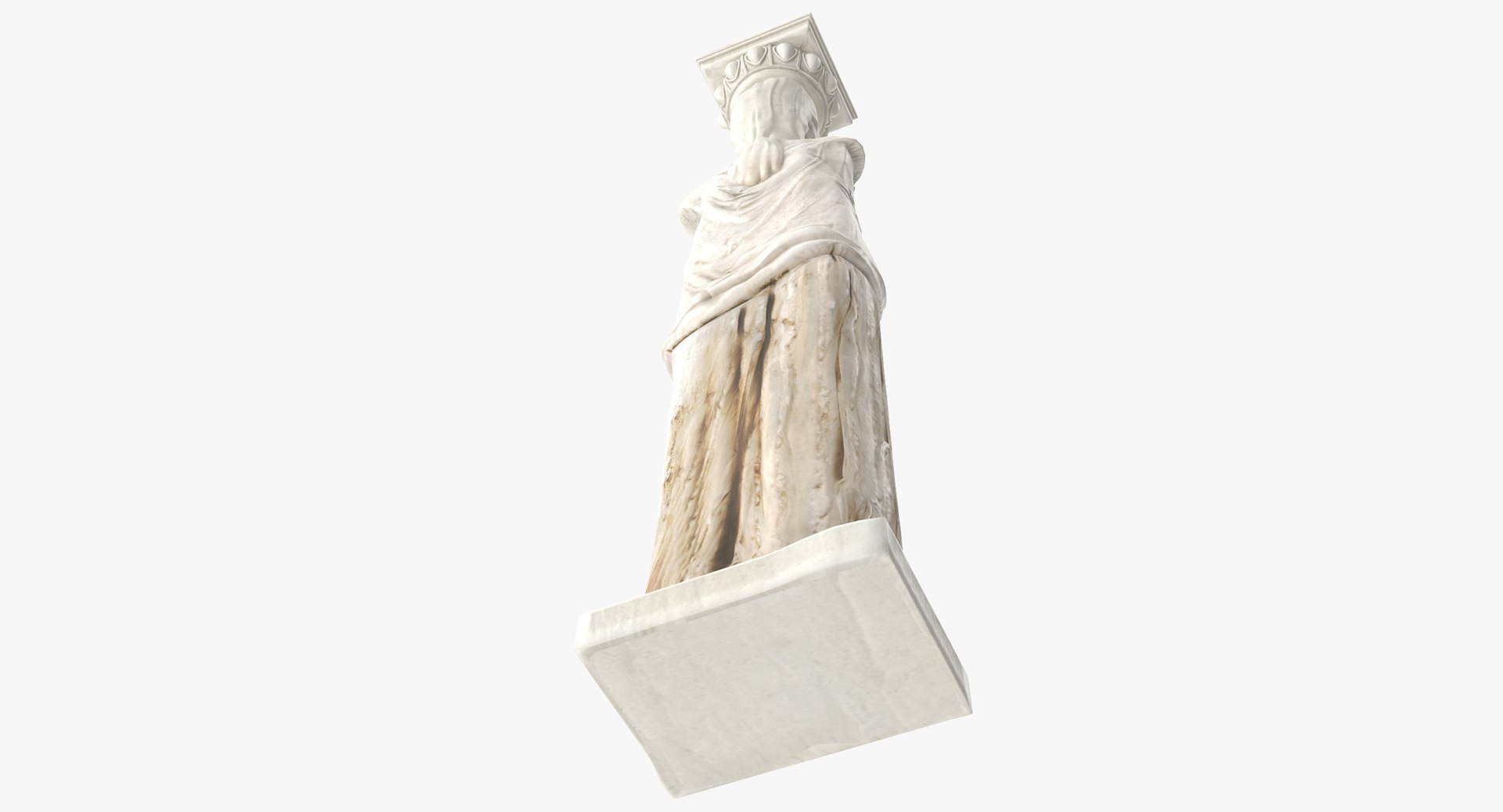 3D Caryatid Architectural Column - TurboSquid 1356553