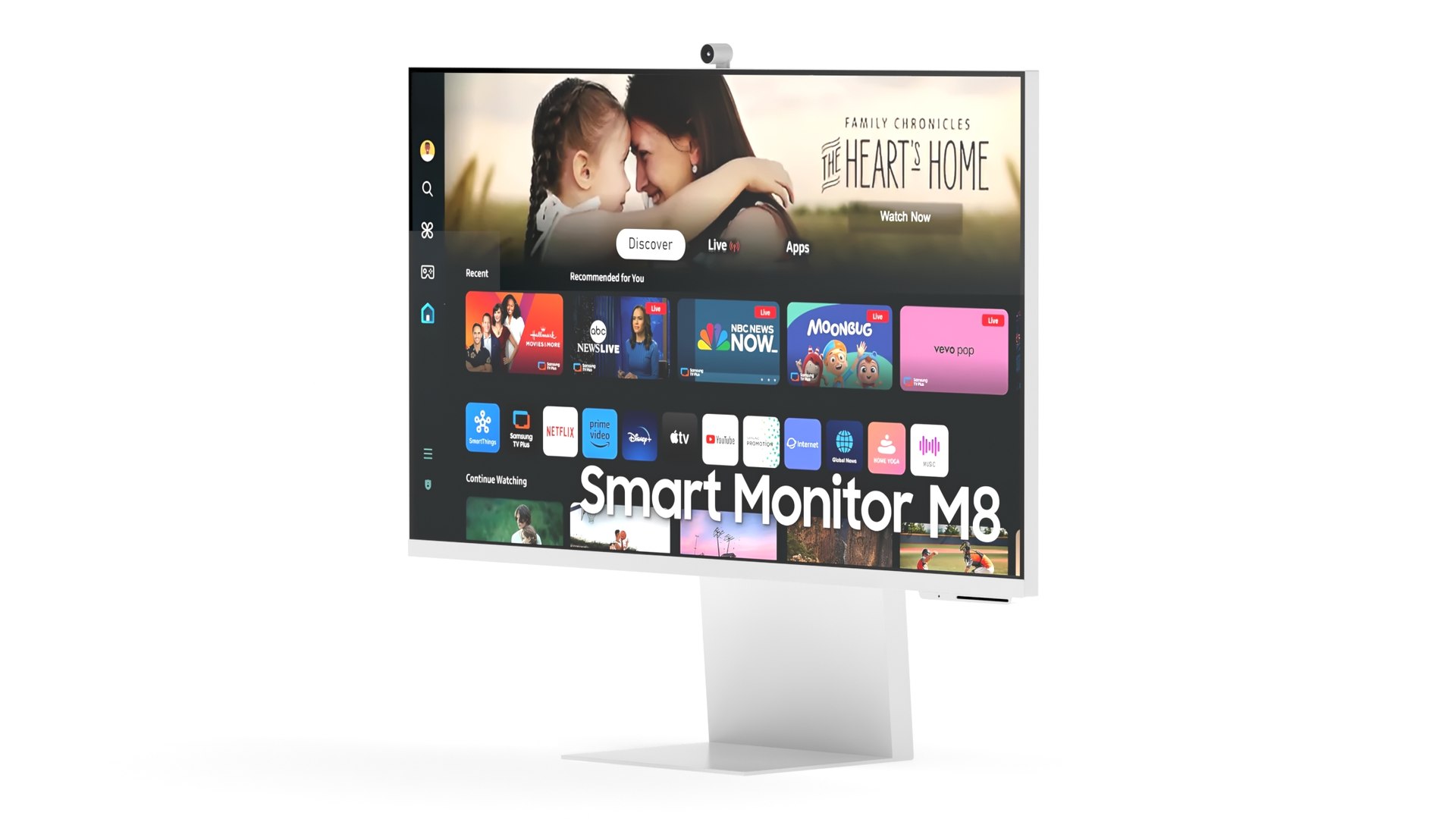 Samsung Smart Monitor M8 M80D 4K UHD With Streaming TV Model ...