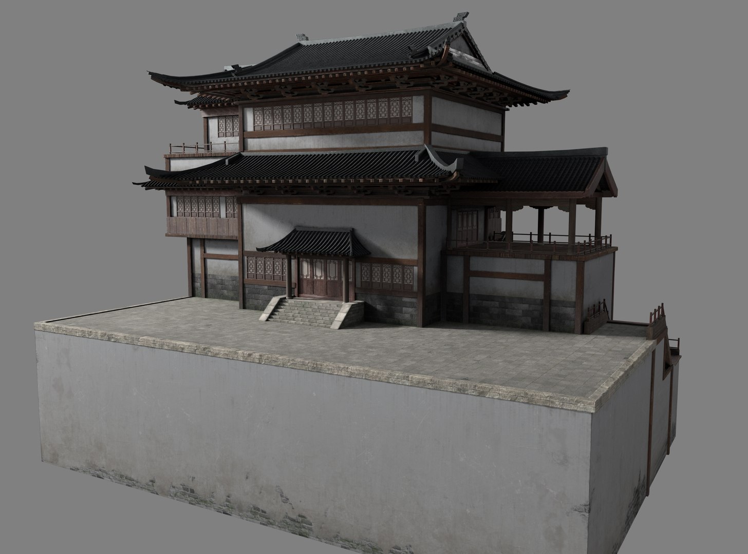 Ancient Architecture 3D Model - TurboSquid 2147528