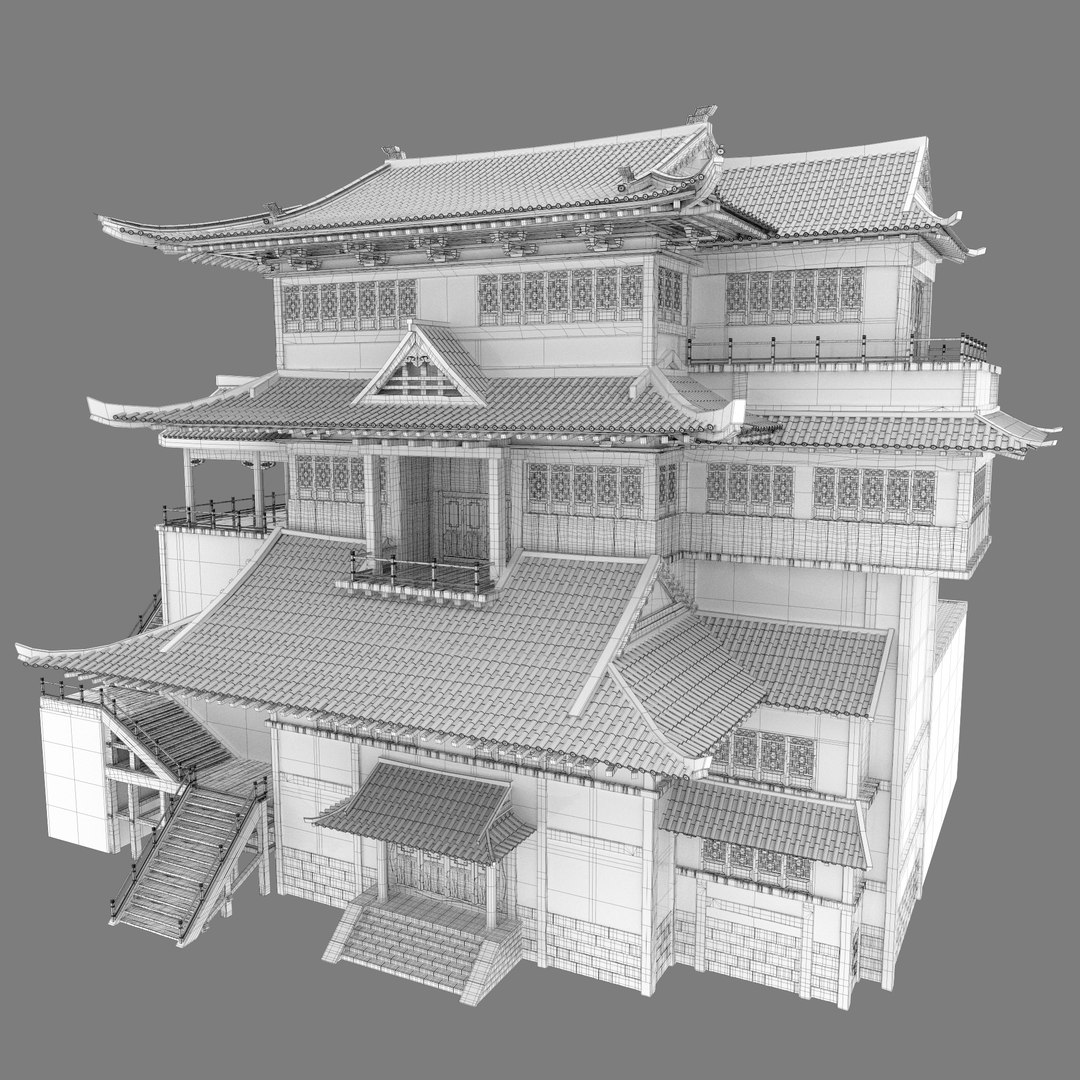 Ancient Architecture 3D Model - TurboSquid 2147528