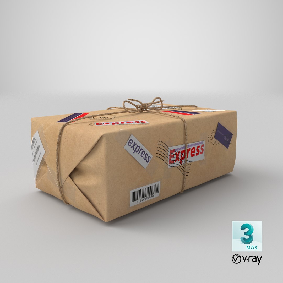 3D mail package packing - TurboSquid 1416888