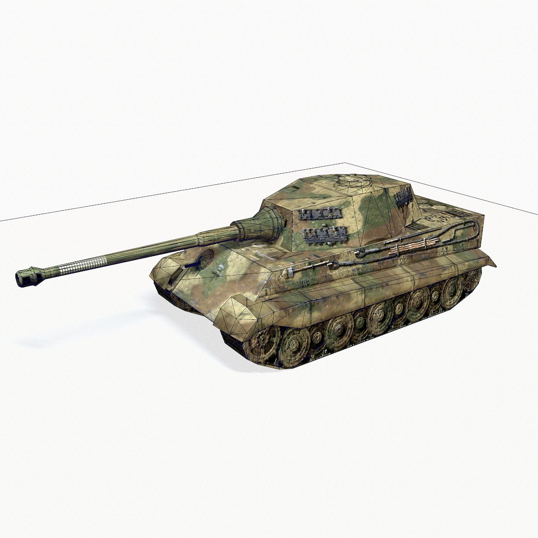 3d Tiger Ii