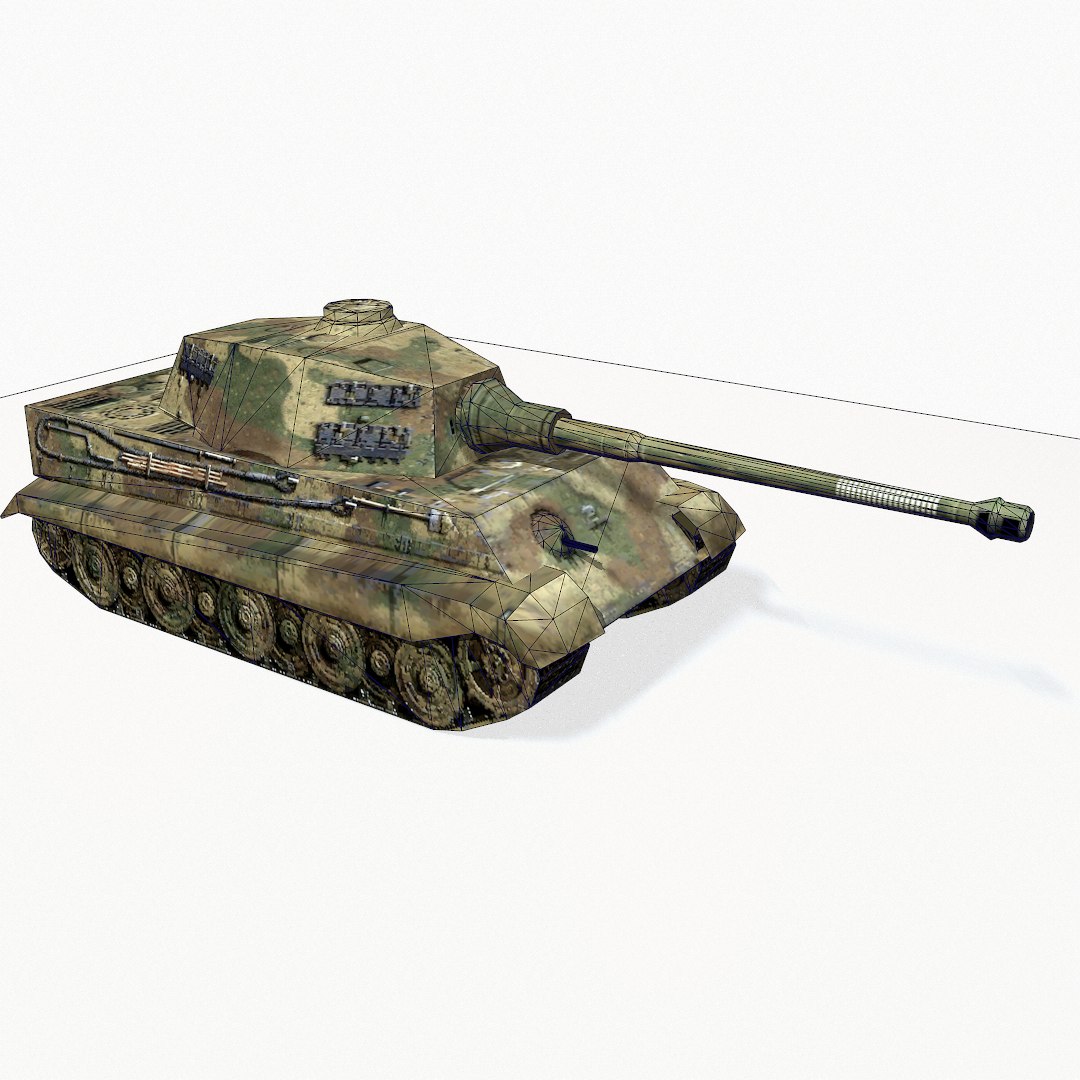 3d Tiger Ii
