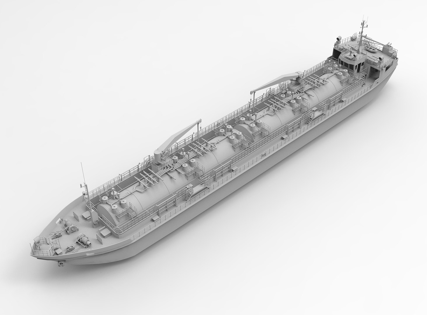 3D Bunkering Vessel - TurboSquid 1829074